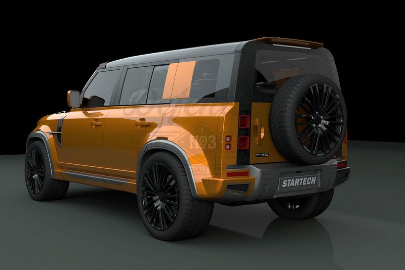 Renders Reveal All-New Land Rover Defender Mods By Startech ...
