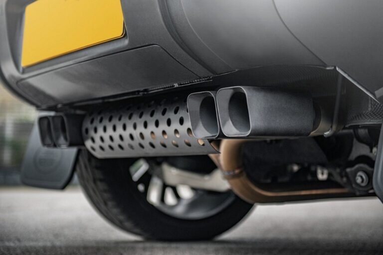 Project Kahn Quad Exhaust System for 2020+ Defender 110 2.0 Petrol ...