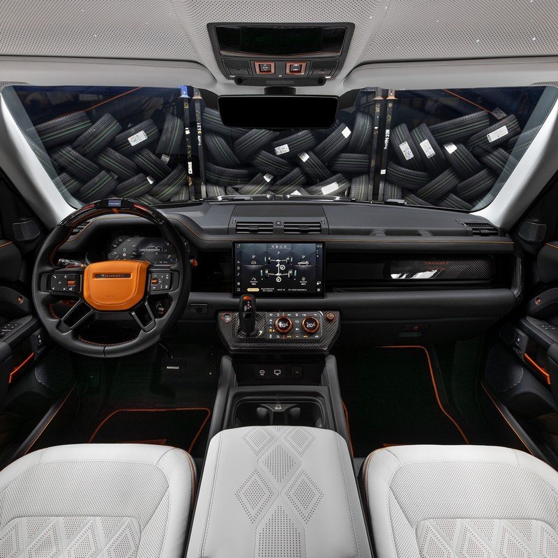 Mansory Transforms Land Rover Defender 110 with Bold Design and 650 ...