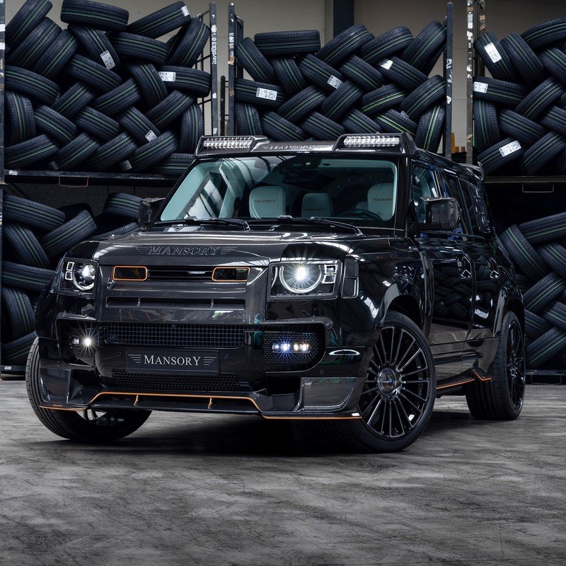 Mansory Transforms Land Rover Defender 110 with Bold Design and 650 ...