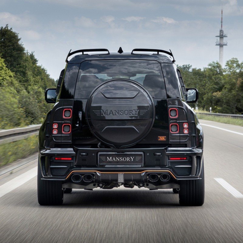 Mansory Transforms Land Rover Defender 110 with Bold Design and 650 ...